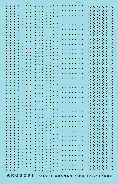 Rivet starter set, O scale – Archer Transfers