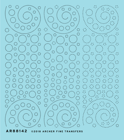 Aircraft rivets in spiral and circular patterns, 1/32 scale – Archer ...